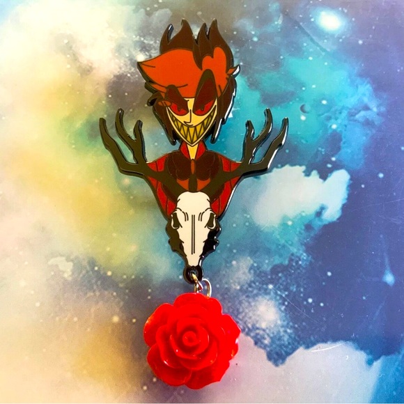 Other | Hazbin Hotel Alastor Pin | Poshmark